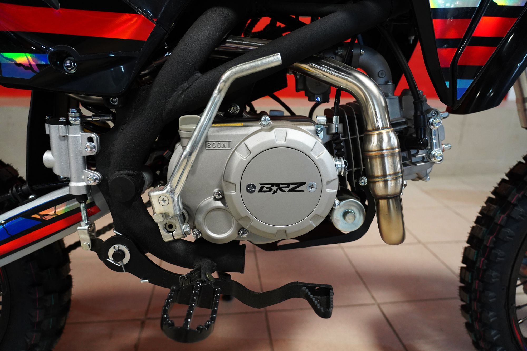 Питбайк BRZ Z4 YX150 17/14 (156FMI) Red: купить в Москве, цены